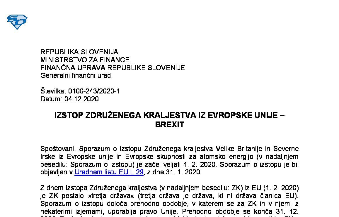 IZSTOP ZDRUŽENEGA KRALJESTVA IZ EVROPSKE UNIJE – BREXIT - SuperDavki.com
